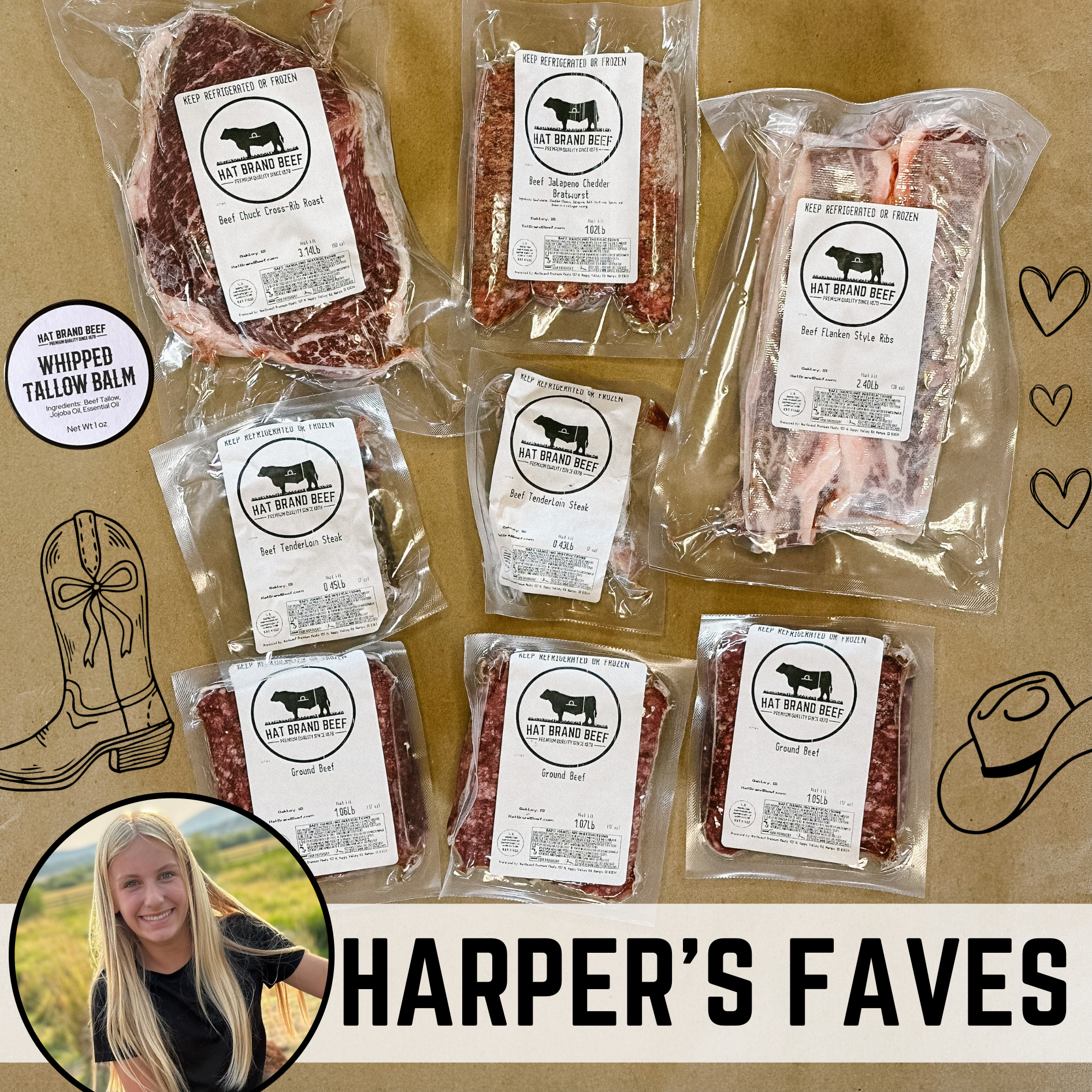 Harper's Favorites – Hat Brand Beef