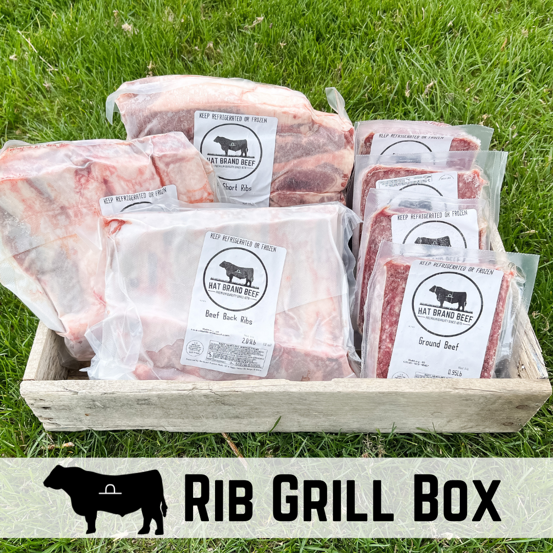 Rib Grill Box – Hat Brand Beef