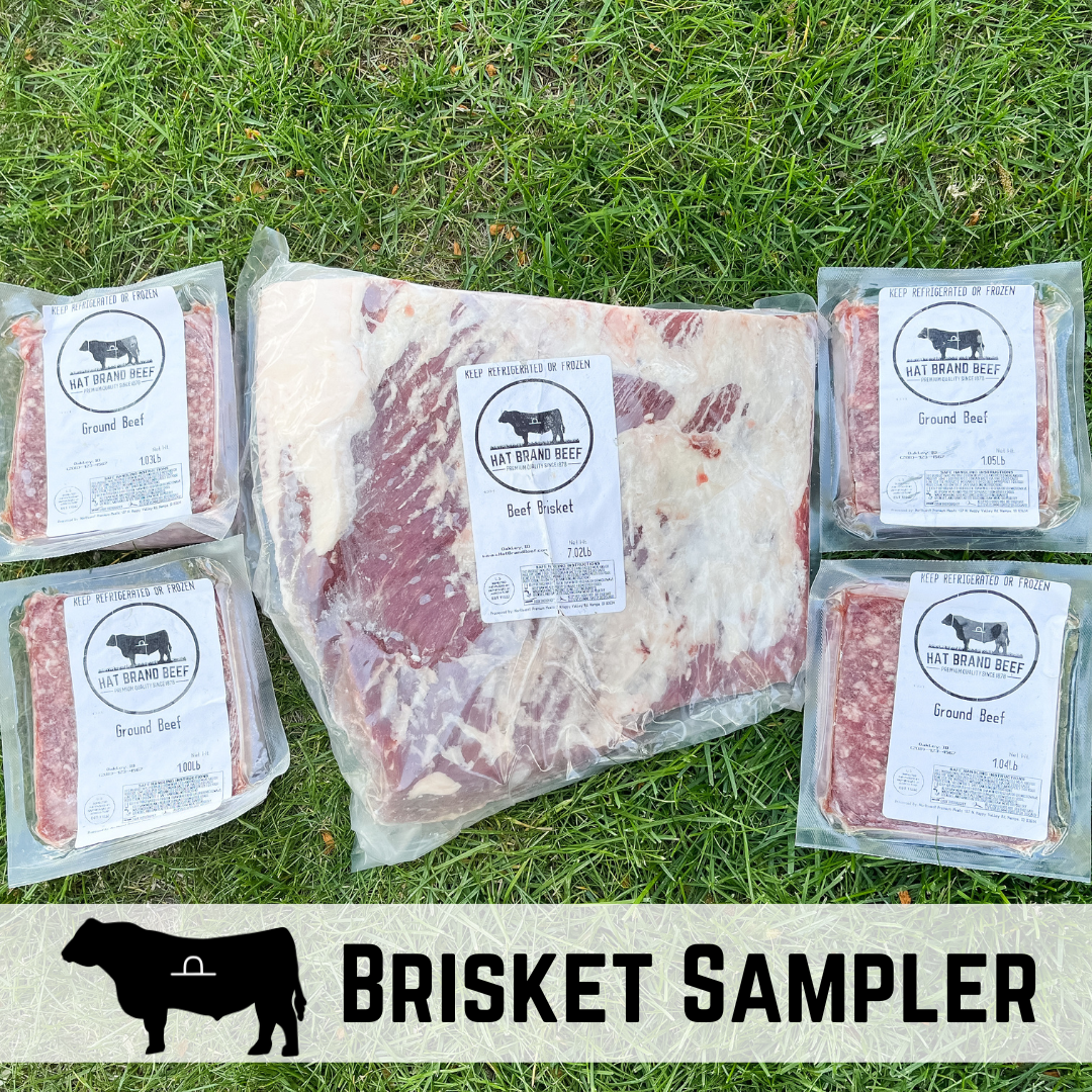 Brisket Sampler – Hat Brand Beef