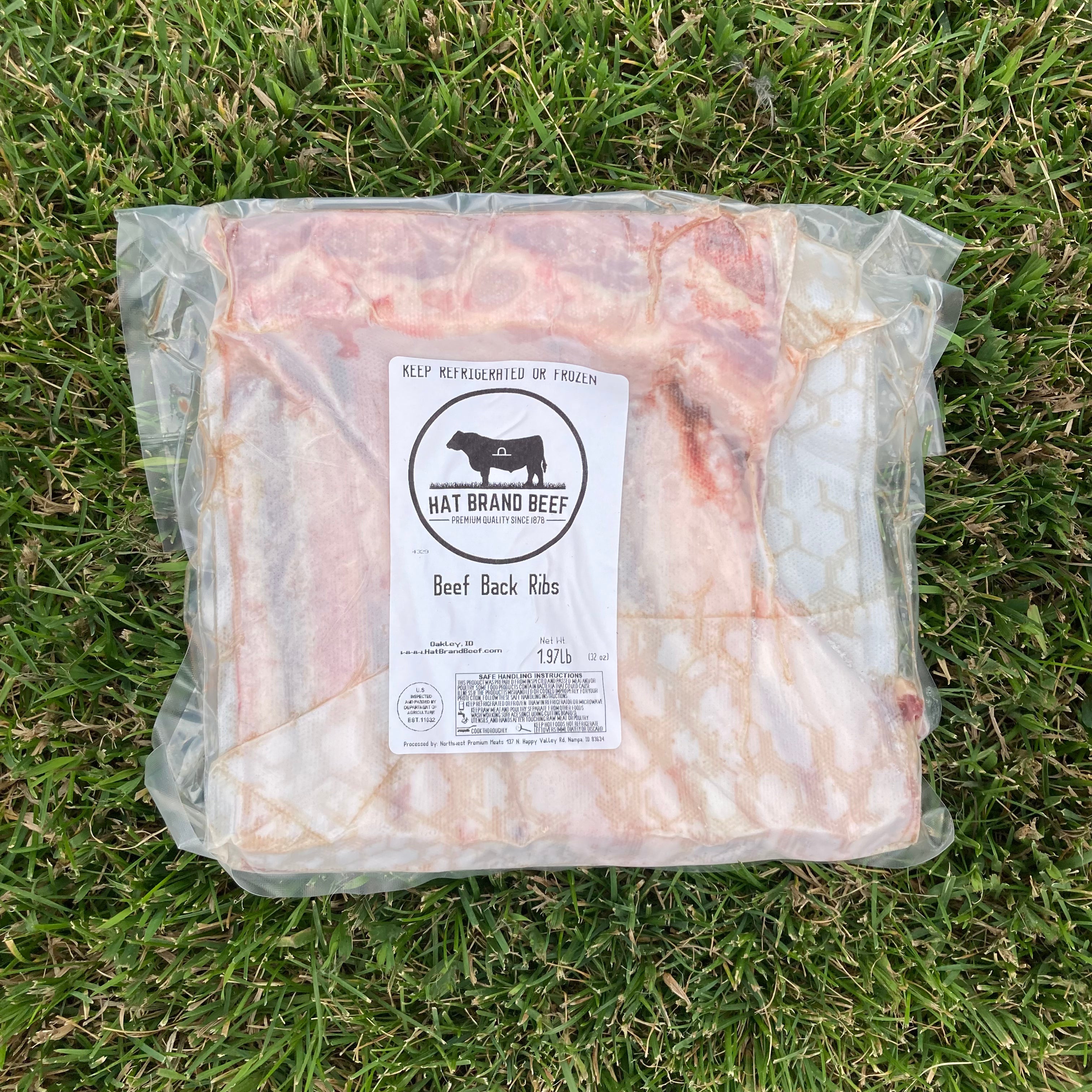 Beef Back Ribs – Hat Brand Beef