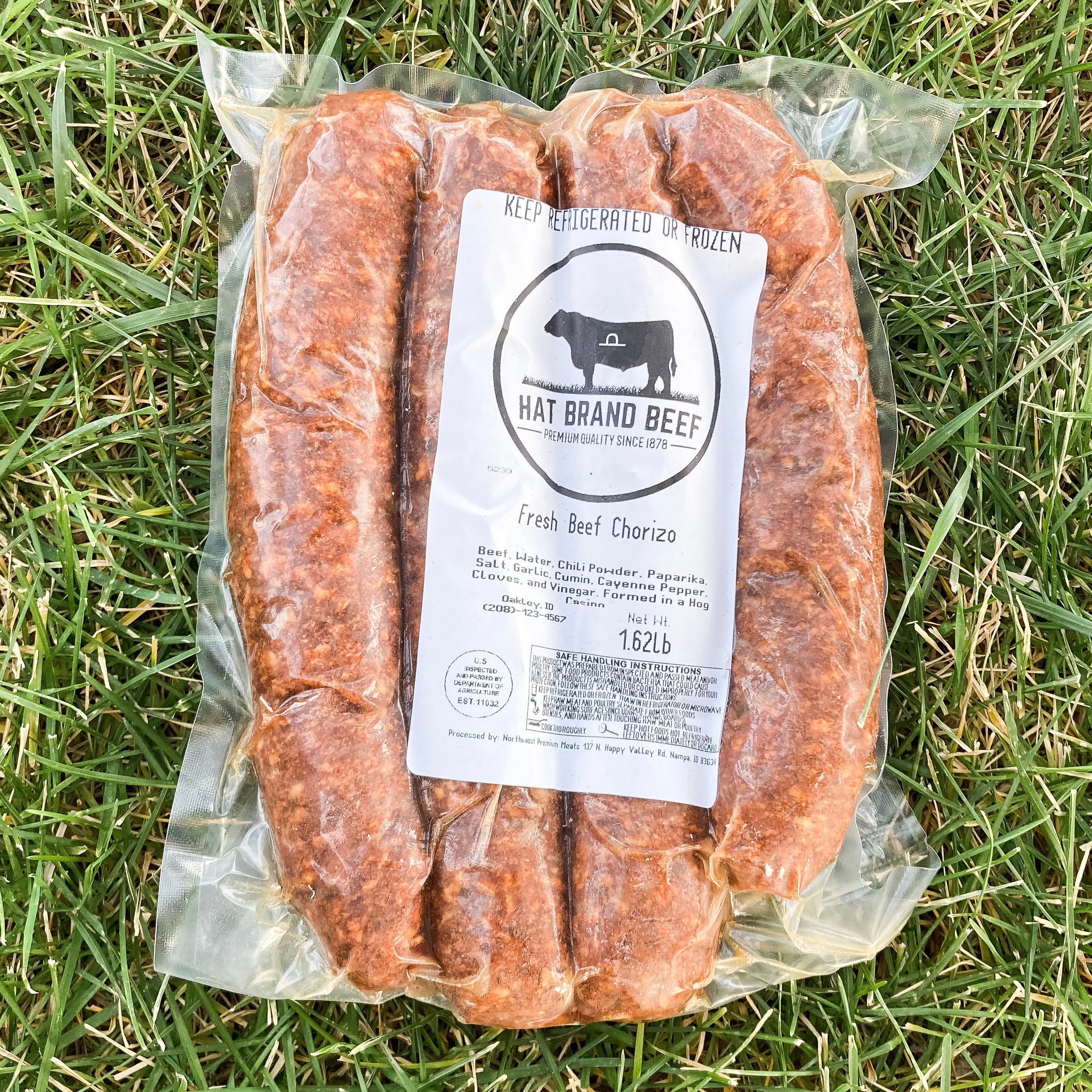 Beef Chorizo Sausage Links – Hat Brand Beef