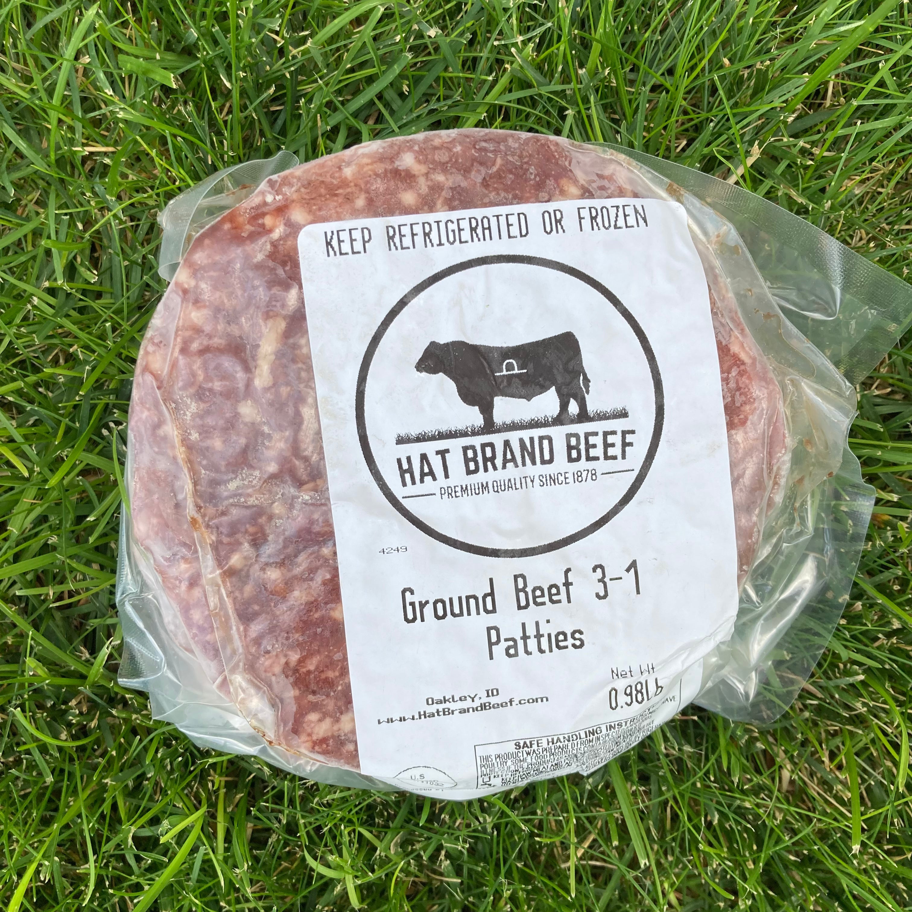Hamburger Patties – Hat Brand Beef